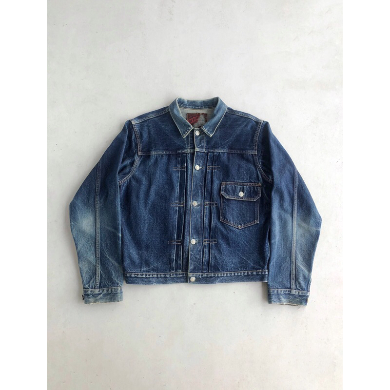 Jual 90's DENIME Japanese Selvedge denim Type 1 jacket | Shopee Indonesia
