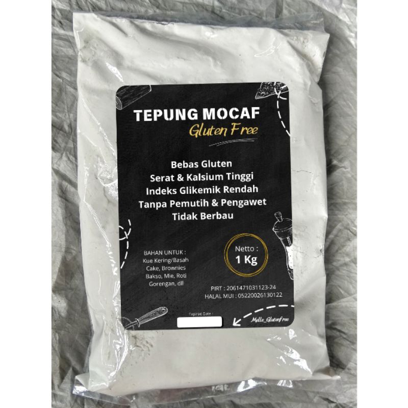 Jual Tepung Mocaf GLUTEN FREE (1Kg) / Tepung Serbaguna Bebas Gluten ...