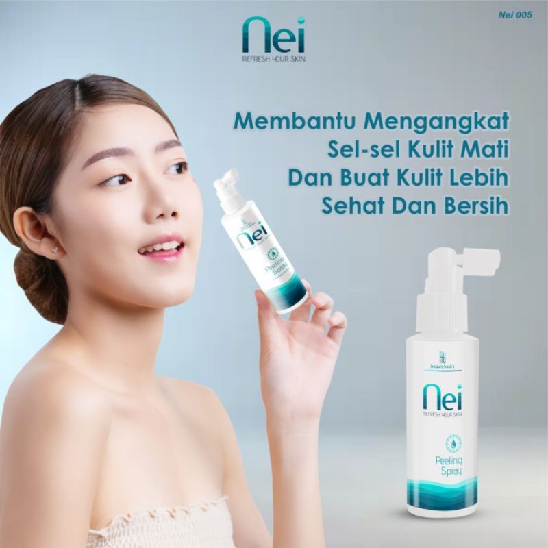 Jual NEI PEELING SPRAY Penghilang Daki Paling Ampuh isi 90ml Mampu ...