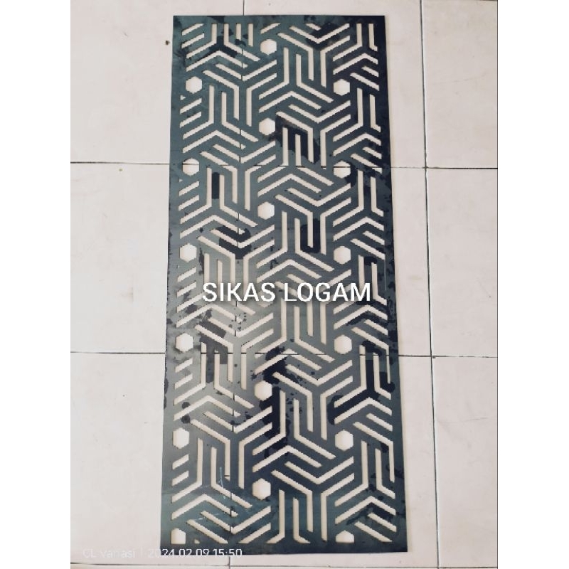 Jual plat LASER CUTTING 100x50cm tebal 2mm full plat besi | Shopee ...