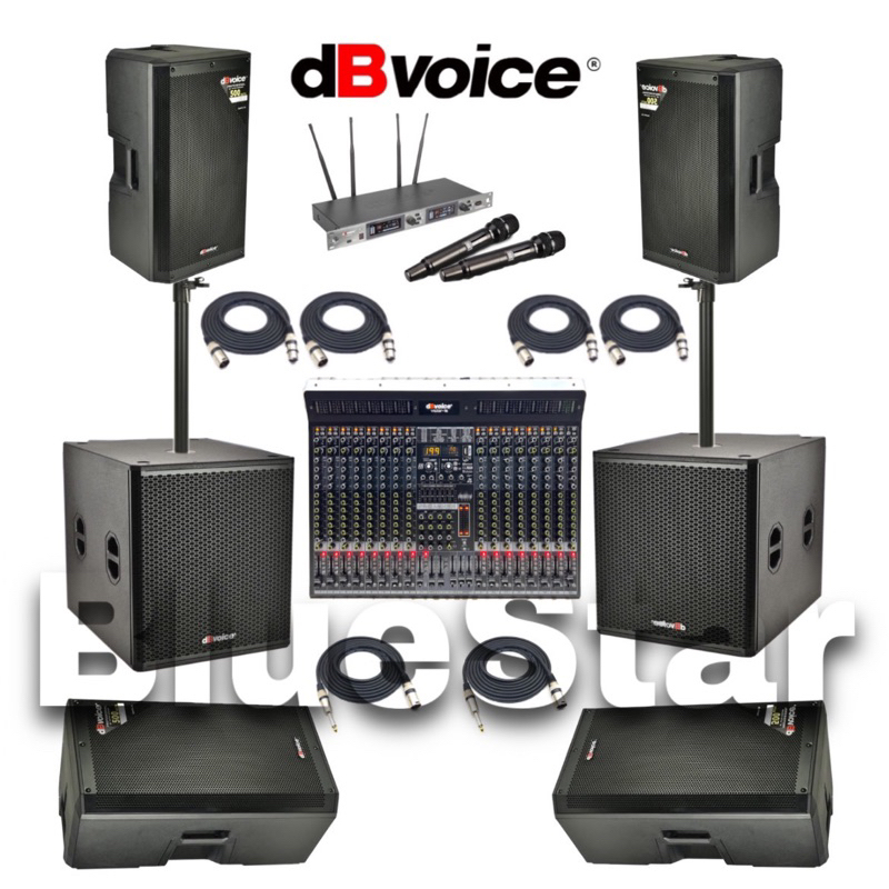 Jual Paket Sound dbvoice Superfly 15A + Sub X18SA Original 4 Speaker 15 ...