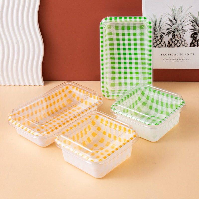 Jual MDLBake 10pcs KOREAN PERSEGI PANJANG KOTAK Dessert Cake Box Kue ...