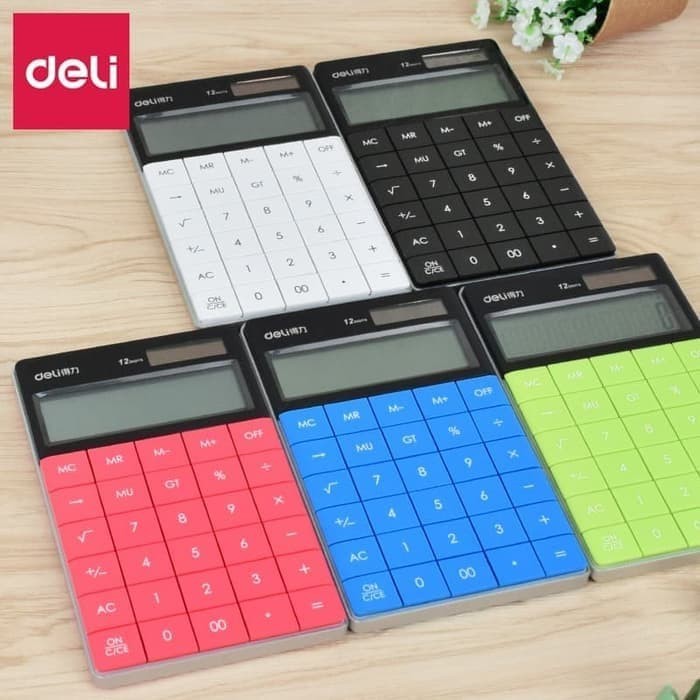 Jual DELI KALKULATOR STYLISH OFFICE CALCULATOR DESKTOP UNIK DAN ...