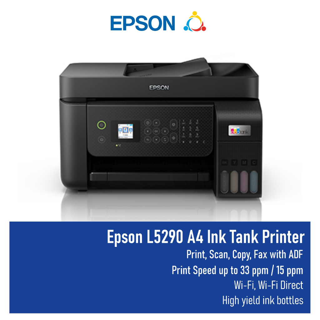 Jual Epson EcoTank L5290 A4 Wi-Fi All-in-One Ink Tank Printer with ADF ...