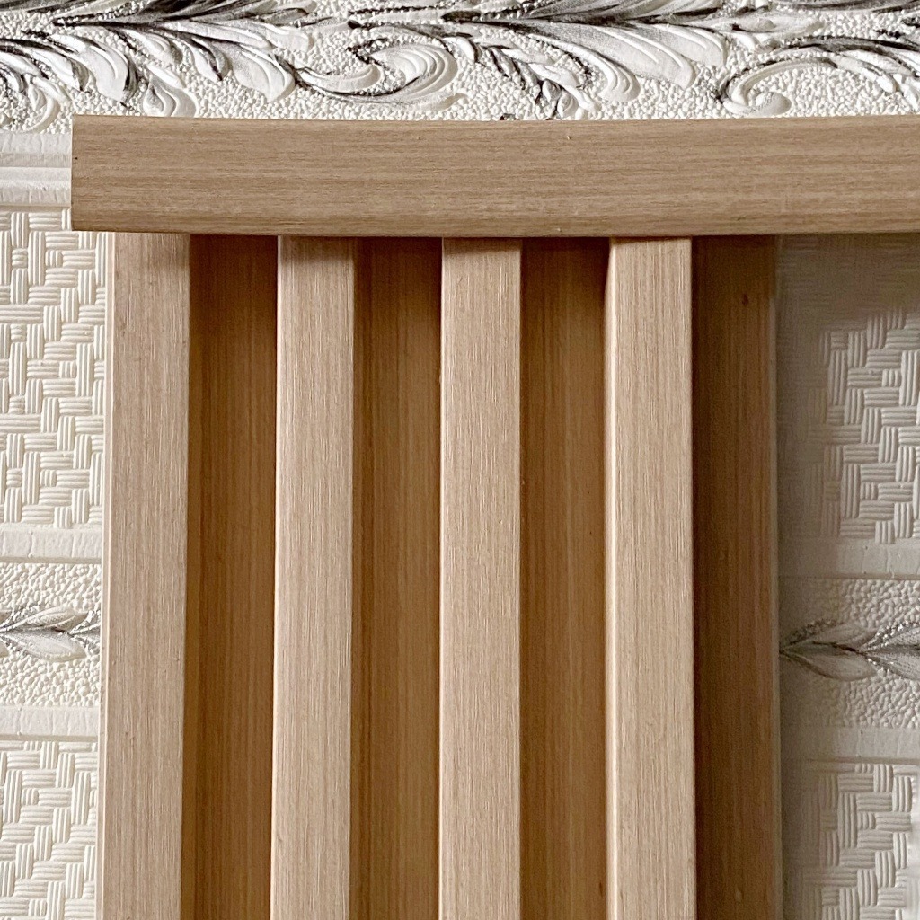 Jual [2,9 meter] Garis sudut berbentuk L panel dinding WPC / trim panel ...