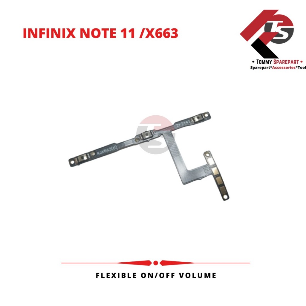 Jual Flexibel Power On Off + Volume Infinix Note 11 / X663 | Shopee ...