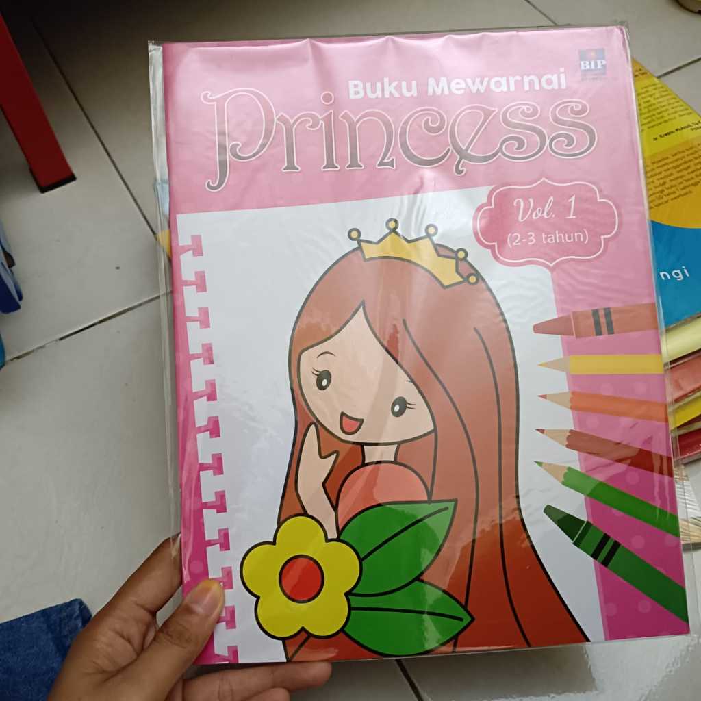 Jual BIP BUKU MEWARNAI PRINCESS VOL 1 - BUKU ANAK | Shopee Indonesia