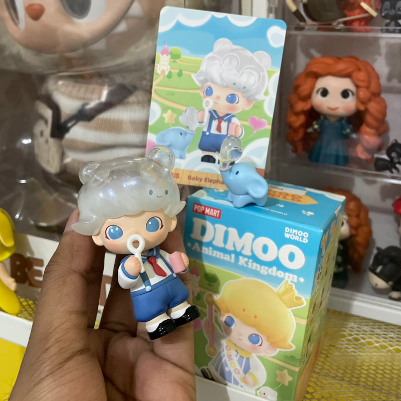 Jual POP MART DIMOO ANIMAL KINGDOM BABY ELEPHANT BUBBLE | Shopee Indonesia