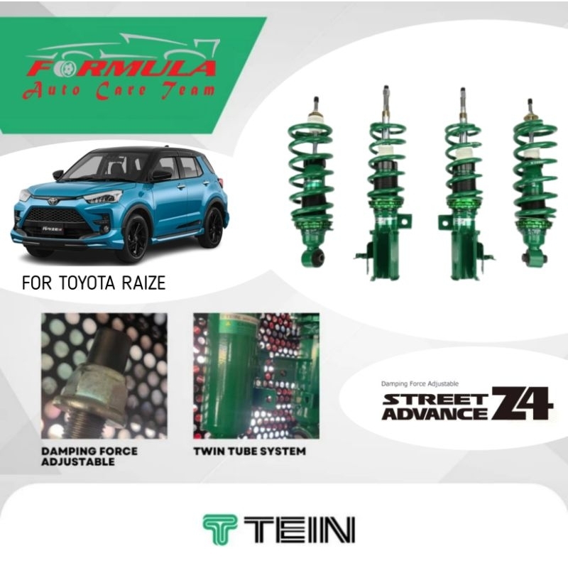 Jual Coilover TEIN Street Advance Z4 Raize A200 Off Road Rally Suspensi | Shopee Indonesia