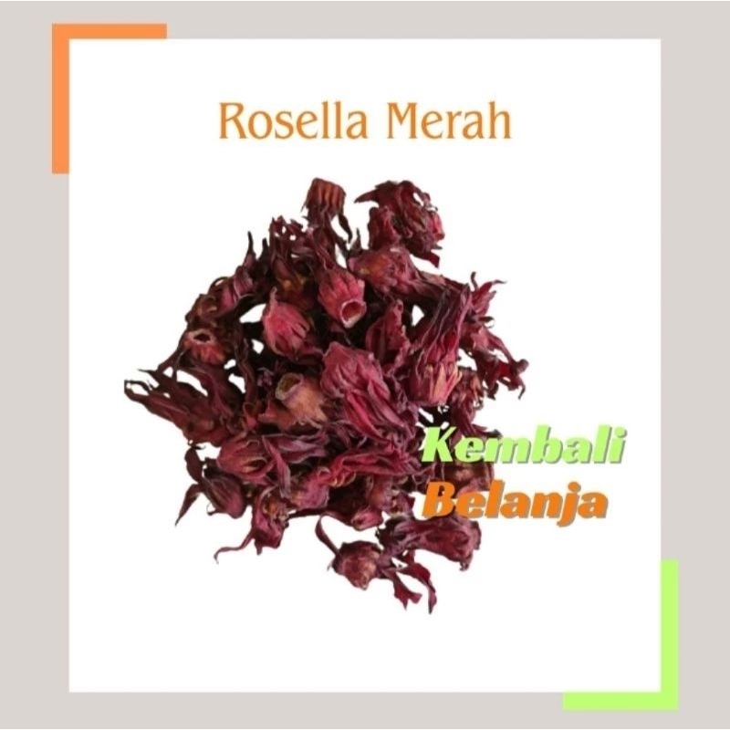 Jual Teh Rosella Merah 250 Gram/ Rosela Merah Kering | Shopee Indonesia