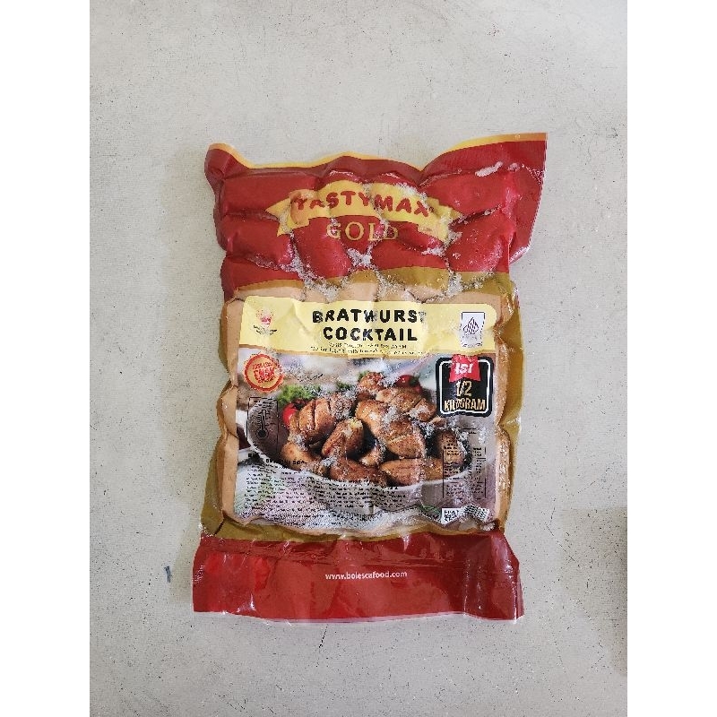 Jual Bratwurst Cocktail Tastymax Gold 500 gram | Shopee Indonesia