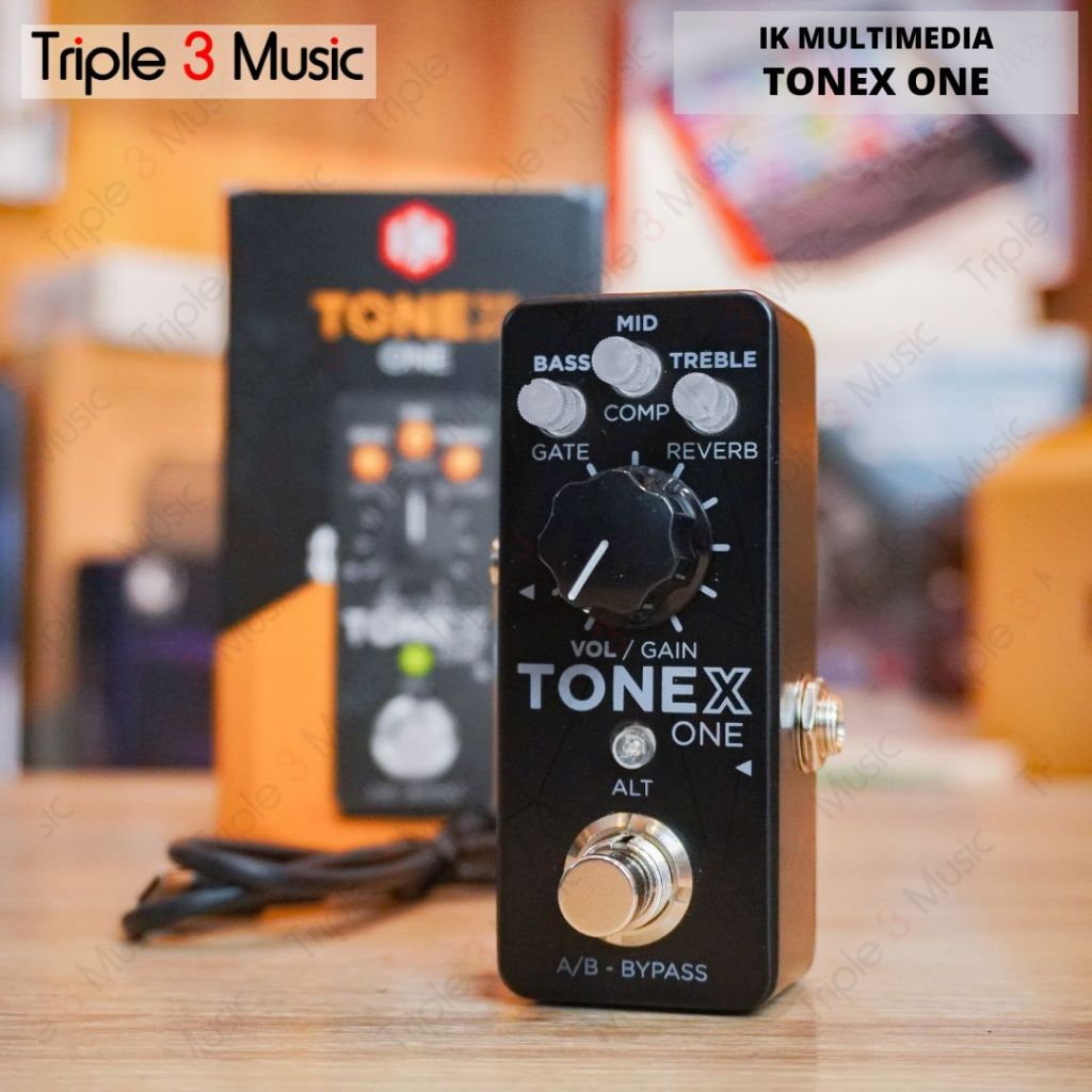 Jual IK Multimedia IKM TONEX ONE Efek gitar Amplifier/Cab/Pedal Modeler Original | Shopee Indonesia