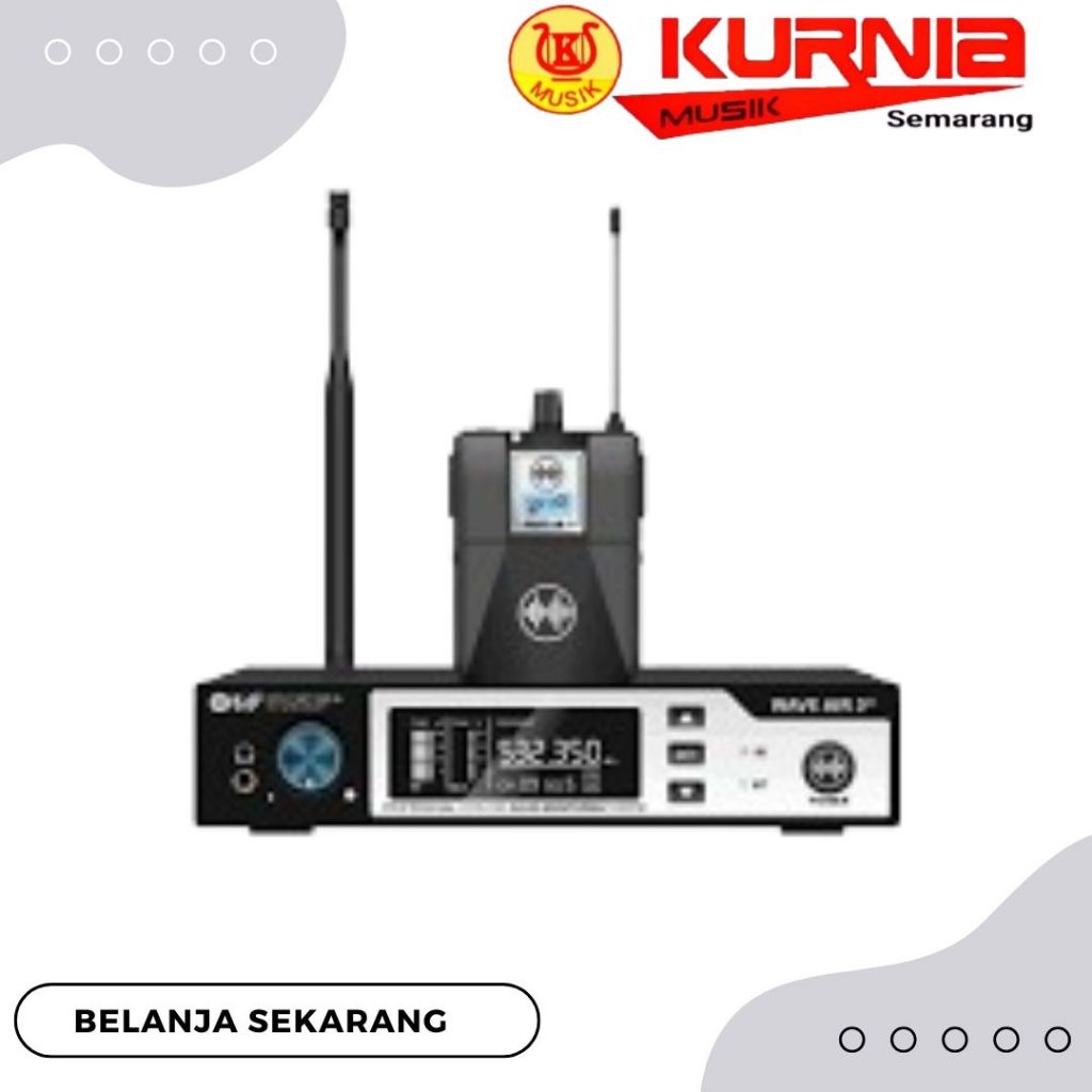 Jual Wave Audio Monitor Wave Air 3 V2 IEM System | Shopee Indonesia