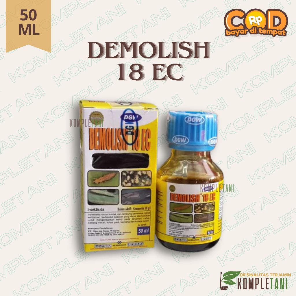 Jual [Insektisida] Demolish 18 EC (50ML) - Abamectin 18 G/L ...