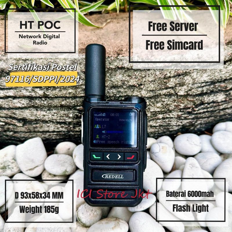 Jual Ht POC Redell DS 368 berikut server dan quota 1thn | Shopee Indonesia