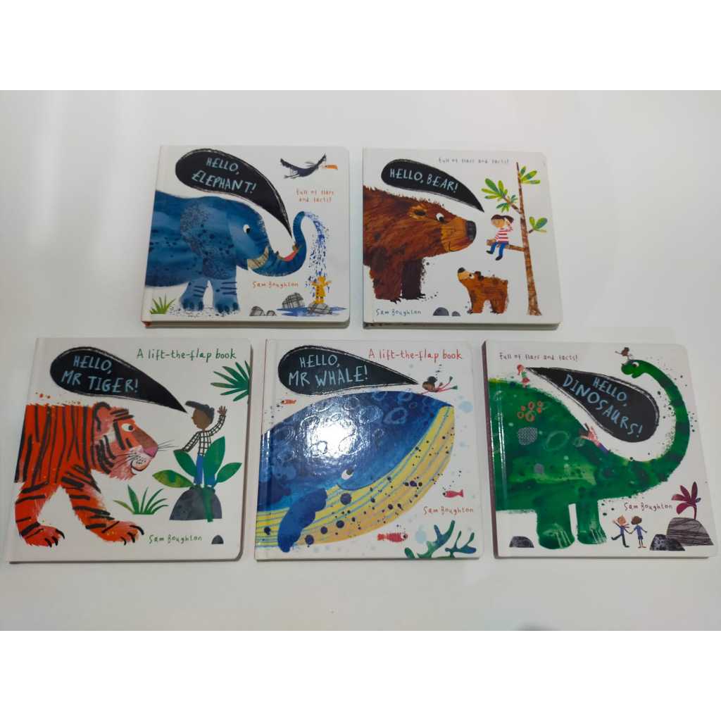 Jual Hello Mr (Animal Facts and Flaps) Series Board Book (Non Fiction ...