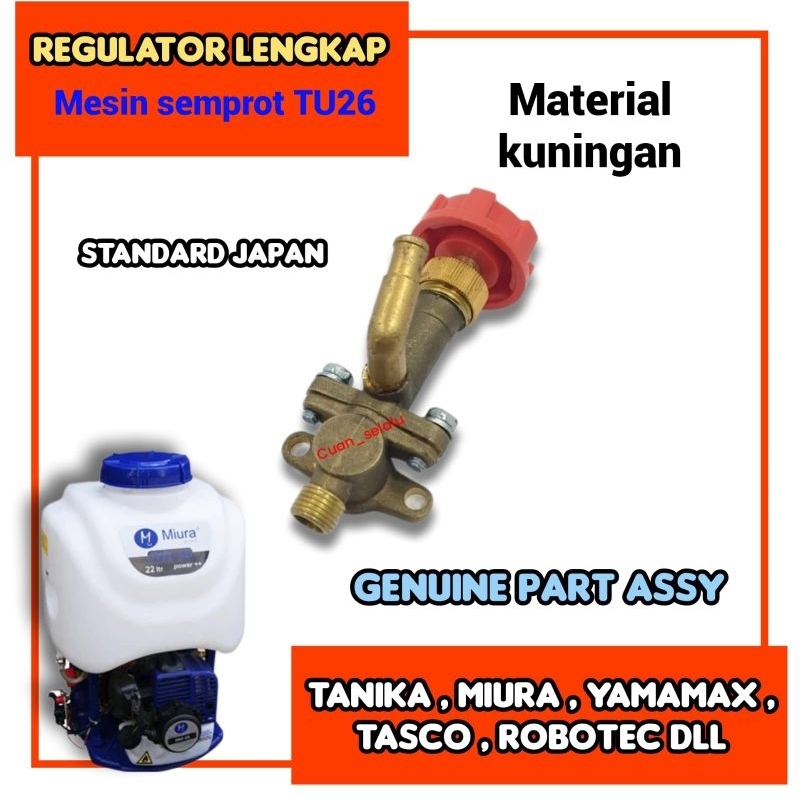 Jual Regulator tekanan air mesin semprotan hama TU26 MTECH 888 / 988 ...