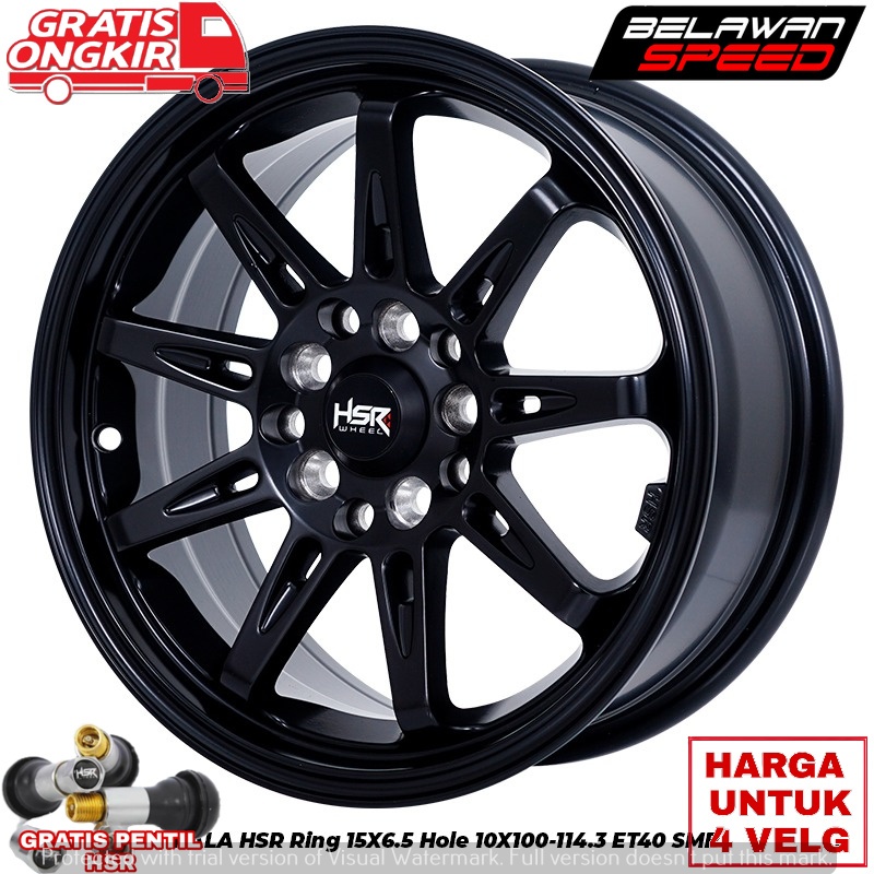 Jual VELG MOBIL RACING PELEK MODIFIKASI RING 15 R15 HSR TIKALA PCD 5X100/114,3 UNTUK NEW XENIA ...