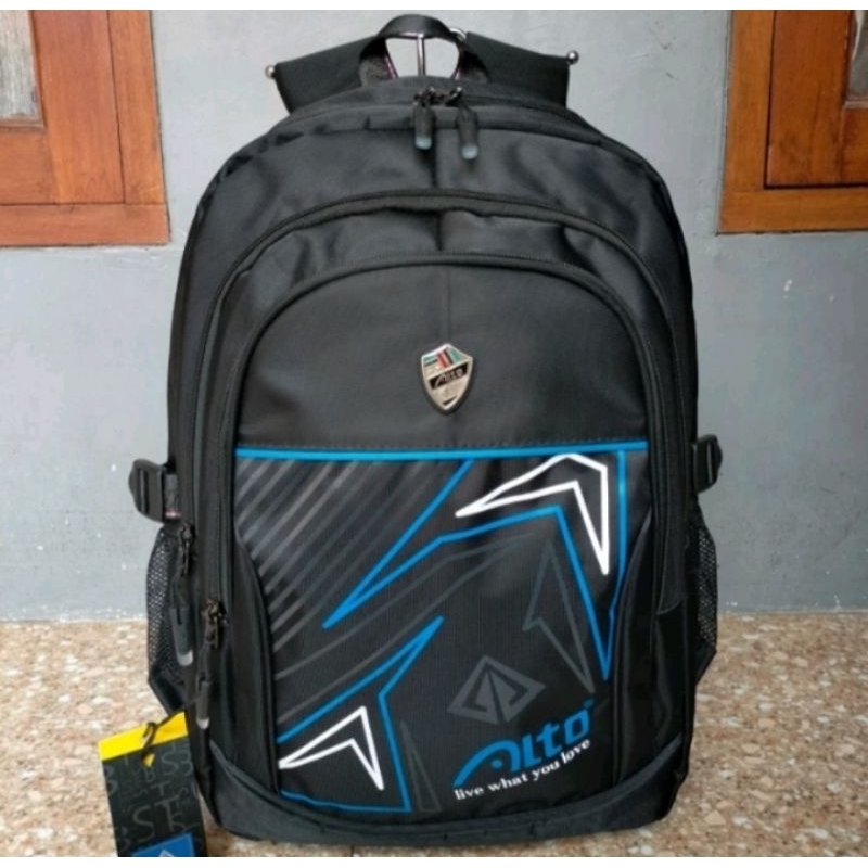 Jual Tas Ransel Backpack Sekolah Anak SD,SMP,SMA Alto Fashion Original | Shopee Indonesia