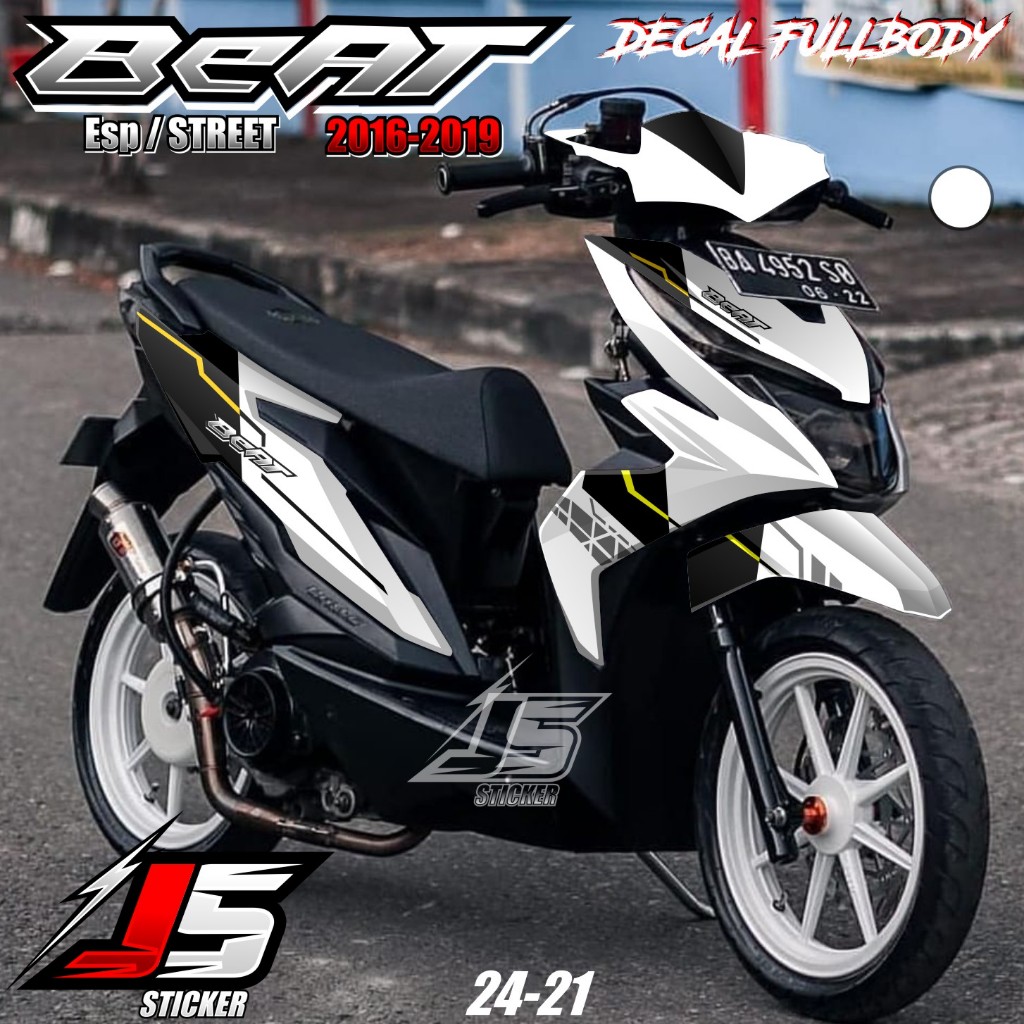 Jual (COD) TERBARU Decal Sticker Variasi Beat ESP STREET 2016 2017 2018 ...