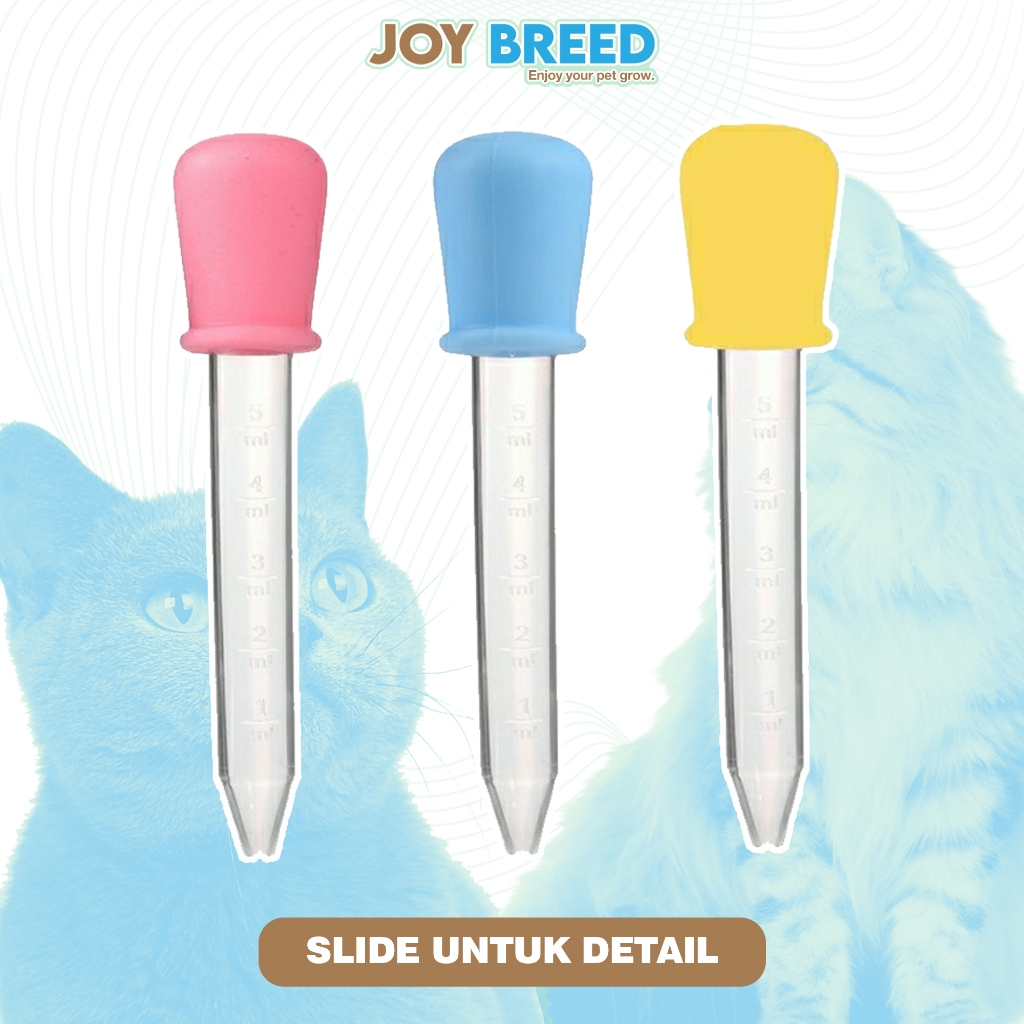 Jual PIPET TETES KUCING PIPET SILIKON 2,5ML UNTUK PEMBERIAN OBAT ATAU ...