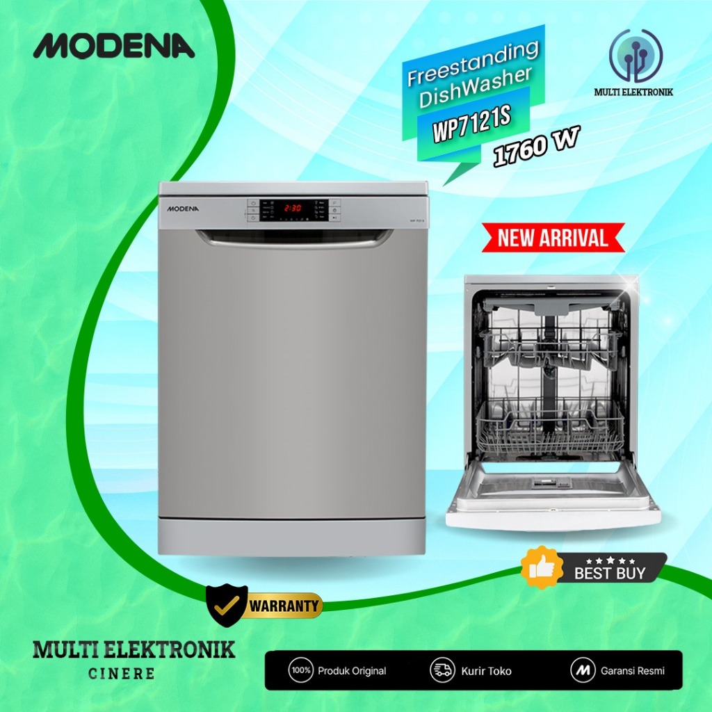 Jual Mesin Cuci Piring MODENA WP 7121 S | Shopee Indonesia