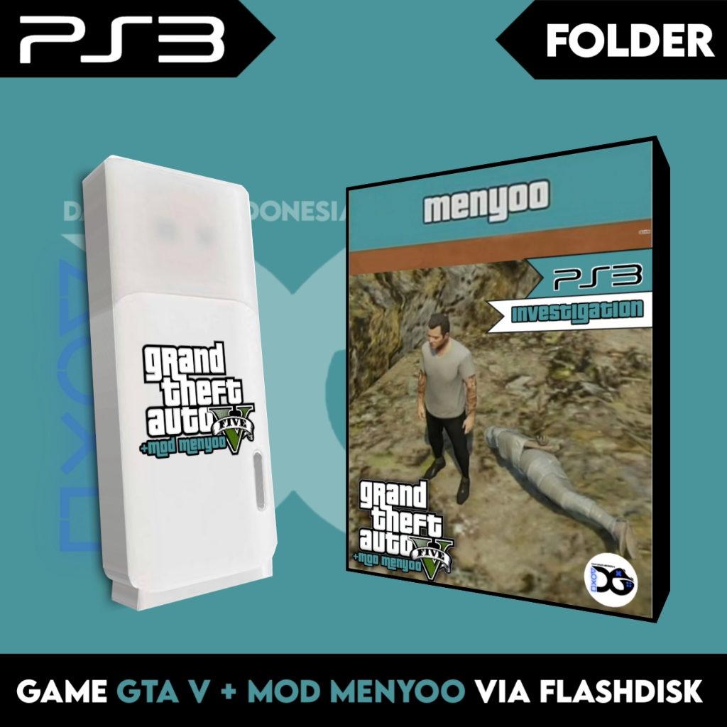 Jual GTA V MOD Menyoo Game GTA 5 PS3 CFW HFW Playstation3 | Shopee ...