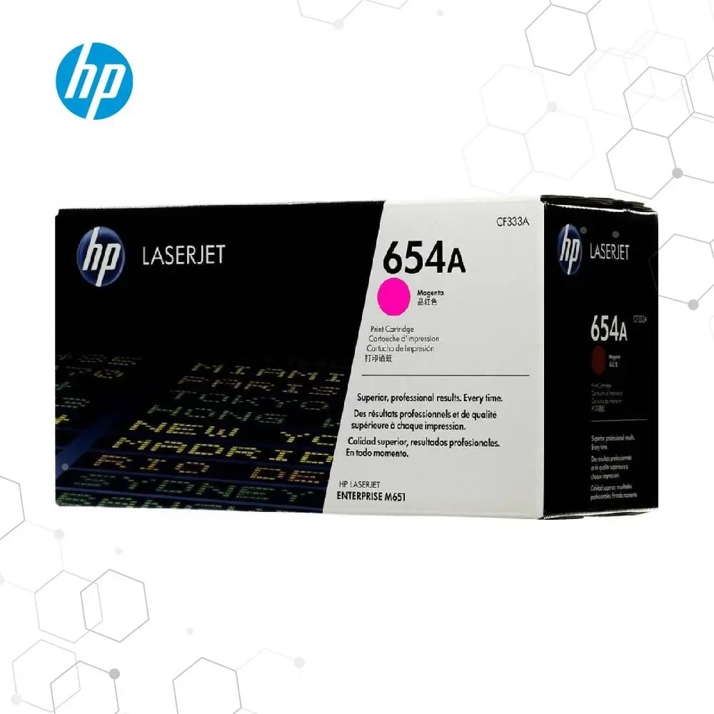 Jual Tinta Toner HP 654A Cartridge Printer Laserjet Magenta Warna 654 A ...
