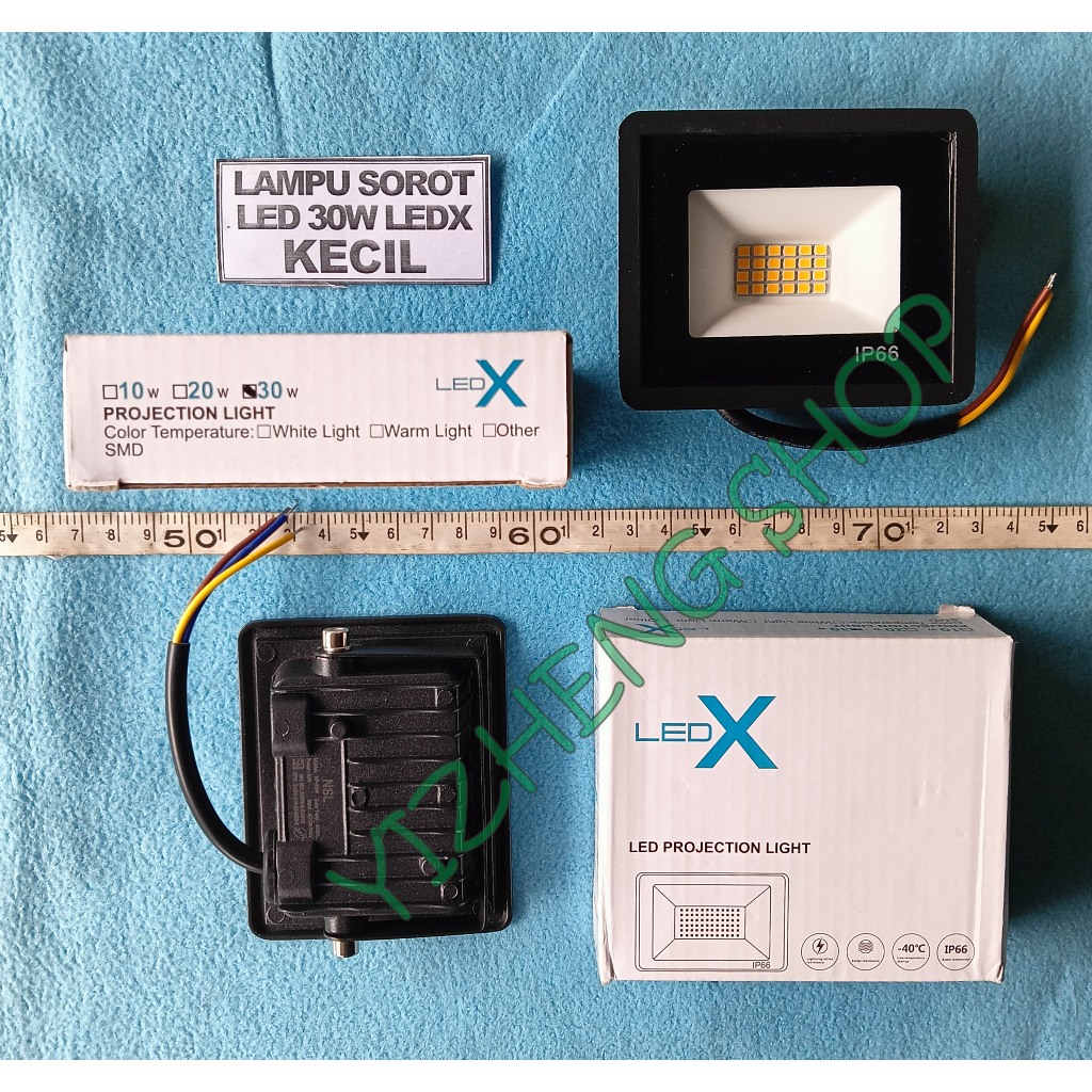 Jual LAMPU SOROT LED 30W LEDX KECIL | Shopee Indonesia