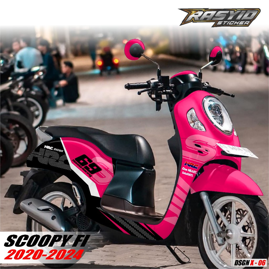 Jual Sticker Decal Full Body Motor Honda Scoopy Prestige 2020 2021 2022 2023 2024 Scoopy Fi ...