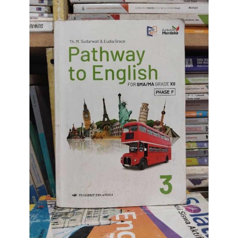 Jual buku bahasa Inggris pathway to english kelas 12/XII/3 sma/ma erlangga kurmer kurikulum ...