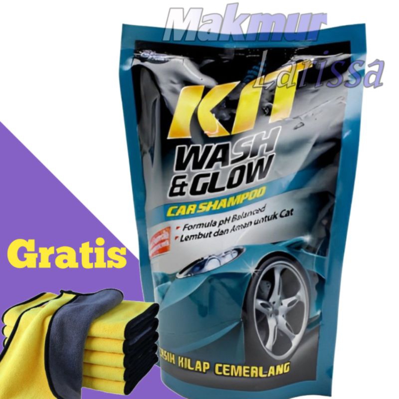 Jual Shampo cuci mobil motor premium Kit Wash n glow (gratis lap ...