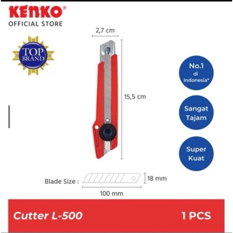 Jual Alat Cutter Kenko Besar L-500 ASLI | Shopee Indonesia