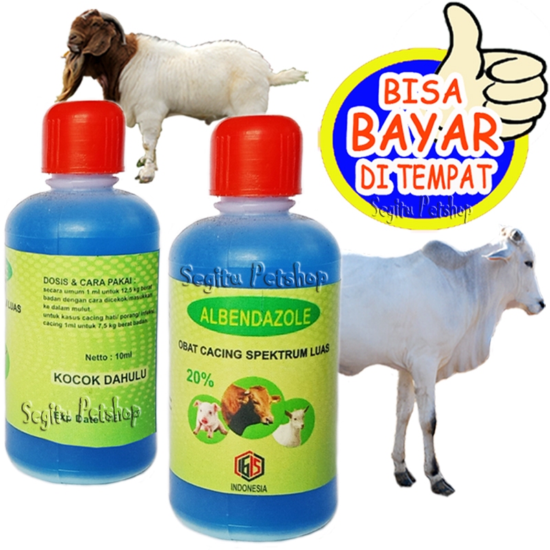 Jual Obat Cacing Sapi Kambing Basmi Parasit Cacingan Albendoz ...