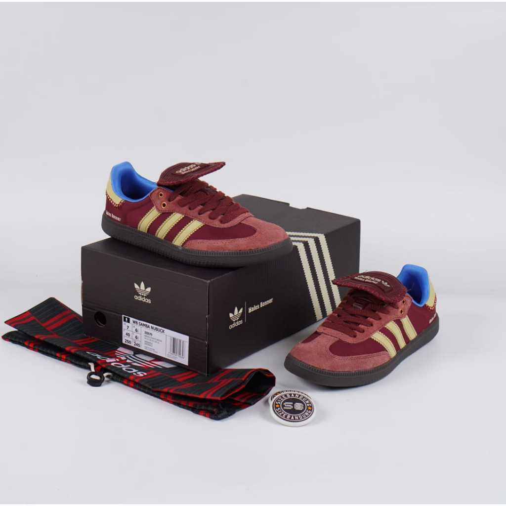 Jual Sepatu Adidas Samba Wales Bonner Nylon Fox | Shopee Indonesia