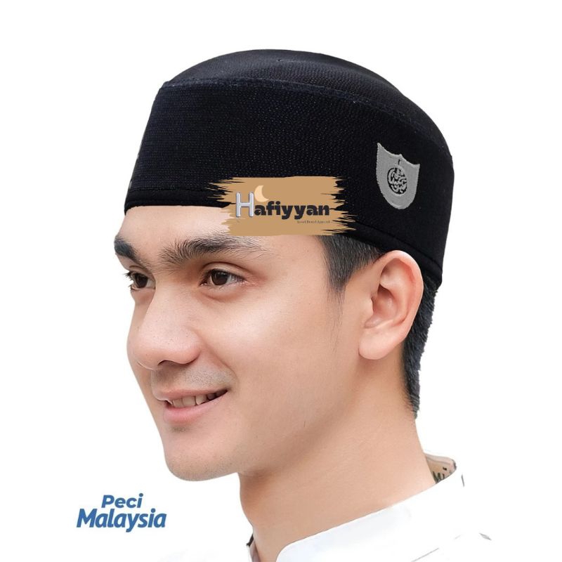 Jual Peci Malaysia Polos Motif Trompah Peci Pria Songkok Putih Peci ...