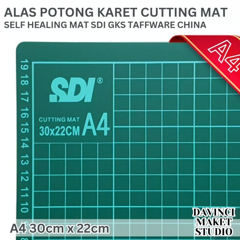 Jual (A4) Alas Potong Maket Miniatur Diorama Craft A4 - Cutting Mat SDI China NoBrand 22cm x ...