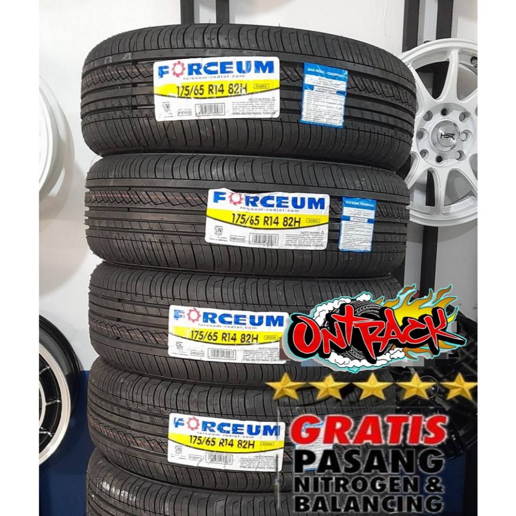 Jual Ban Tubles 175/65 R14 Standar Brio Agya Calya Ban Mobil Merek FORCEUM ECOSA 175 65 Ring 14 ...