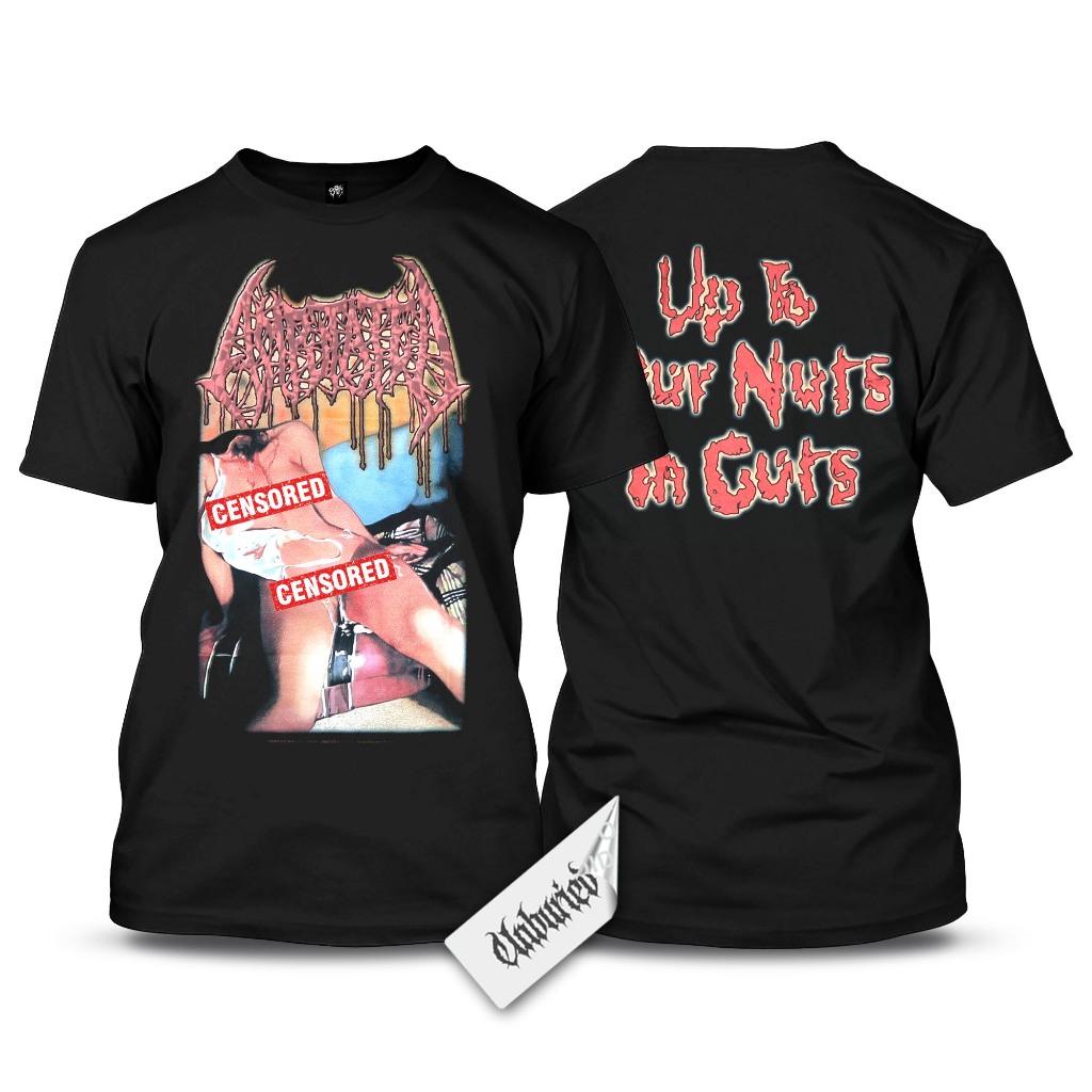 Jual Short Sleeve - Amputated - Up to Our Nuts in Guts | Shopee Indonesia