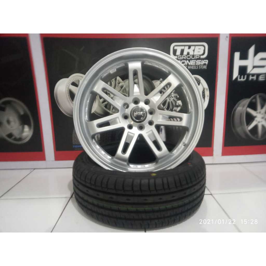 Jual Velg HSR Racing Ring 17 Wuling Confero Krista Freed Yaris R17 Velg HSR Daimon 7007 Pcd ...