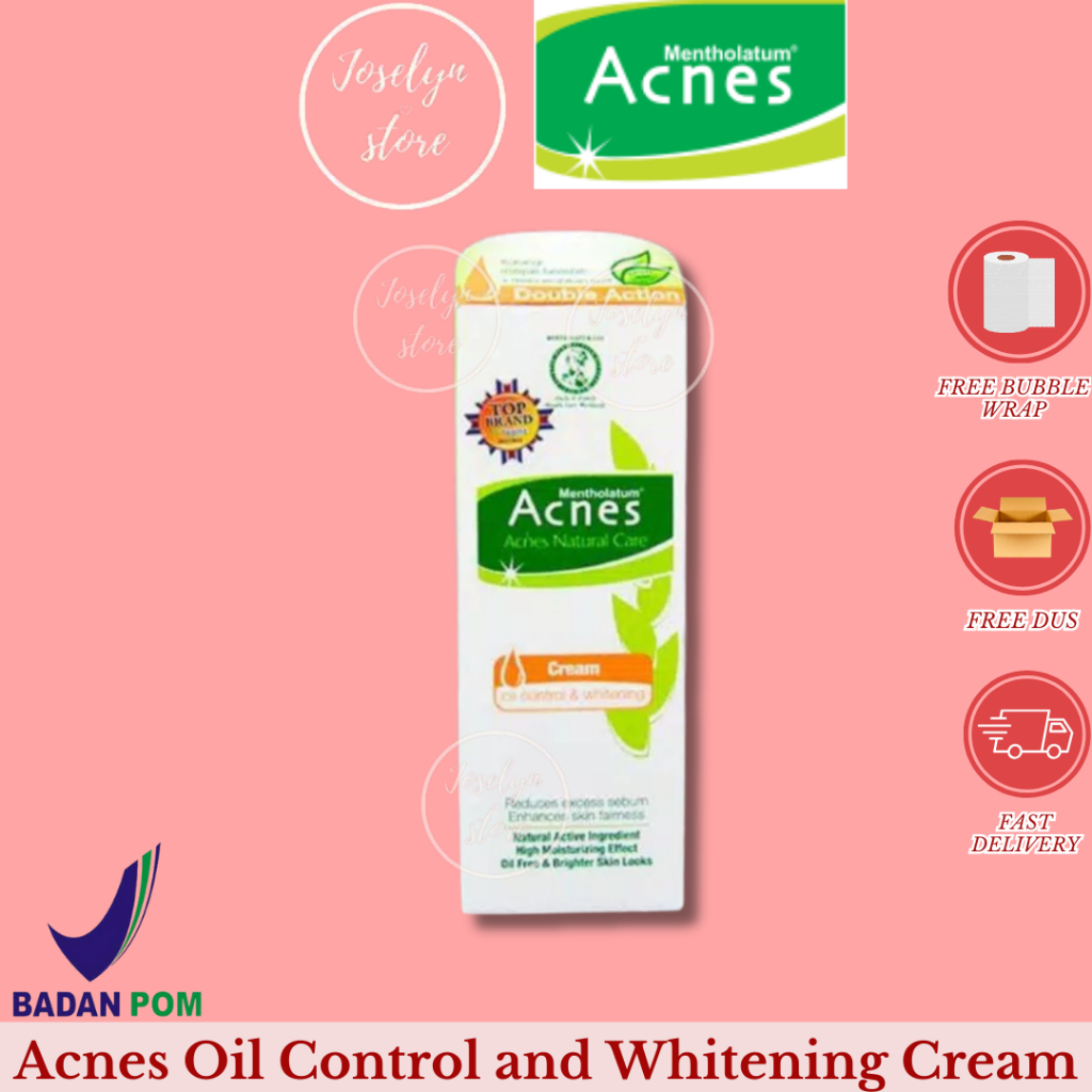 Jual Acnes Oil Control and Whitening Cream | Shopee Indonesia