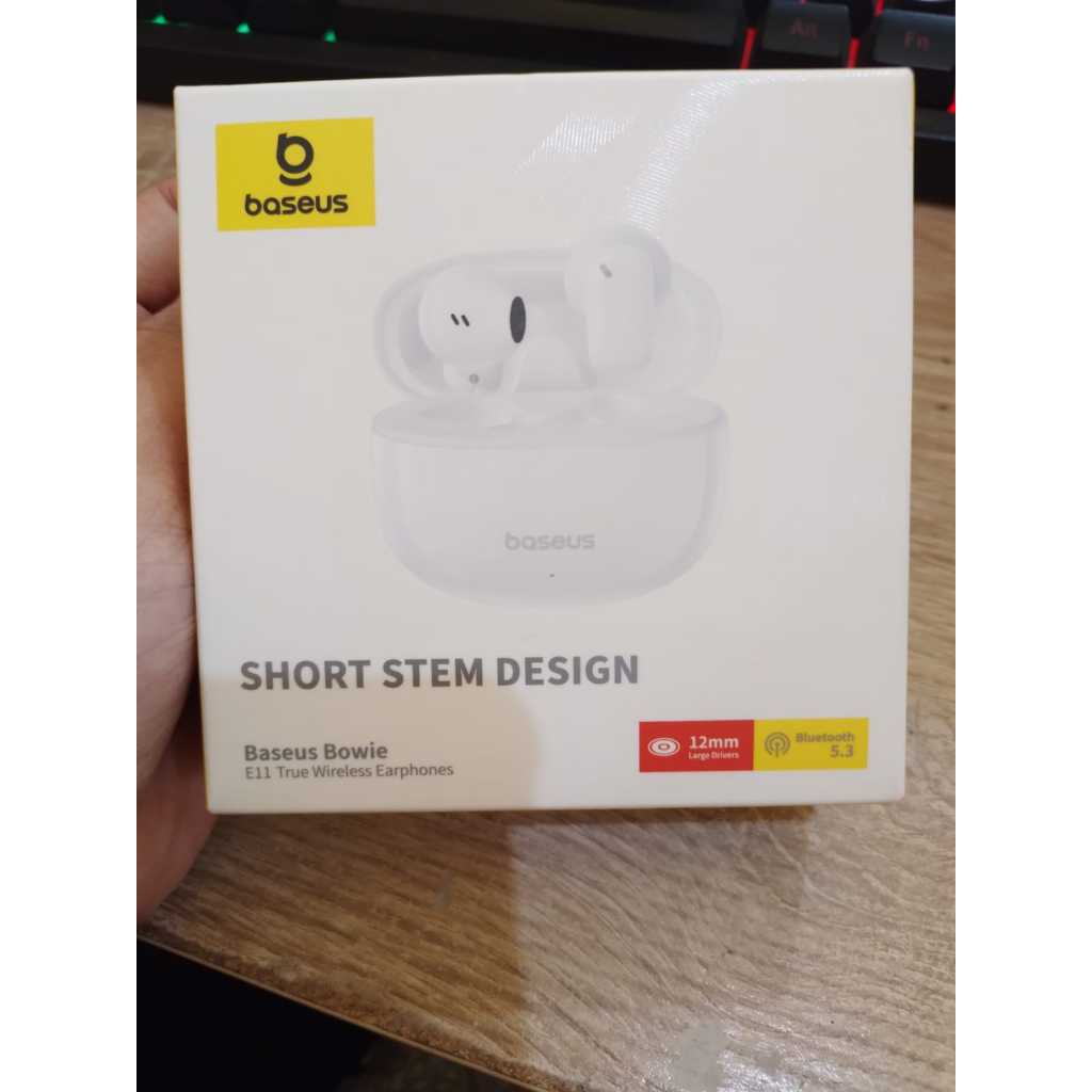 Jual Baseus Bowie E11 Putih TWS True Wireless Bluetooth Earbuds ...