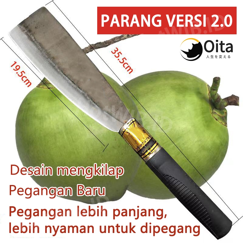Jual Pisau Daging Super Tajam Coconut Knife Coconut Mengupas Panjang ...