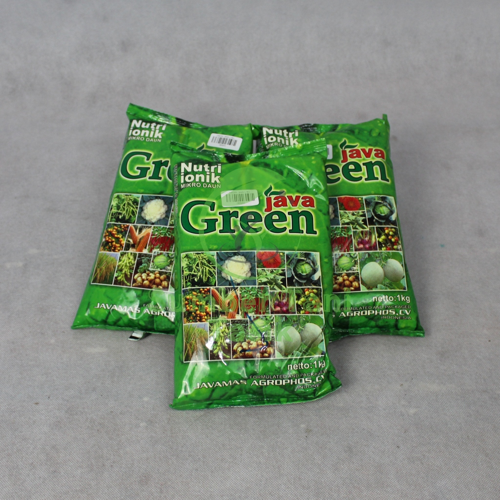 Jual Pupuk Java Green 1 Kg Nutri Ionik Mikro Daun Powder Original ...