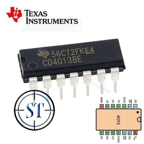 Jual IC 4013 CD4013 4013 DIP CD4013 DIP 14 CD4013B CD4013BE 4013 CMOS Dual | Shopee Indonesia