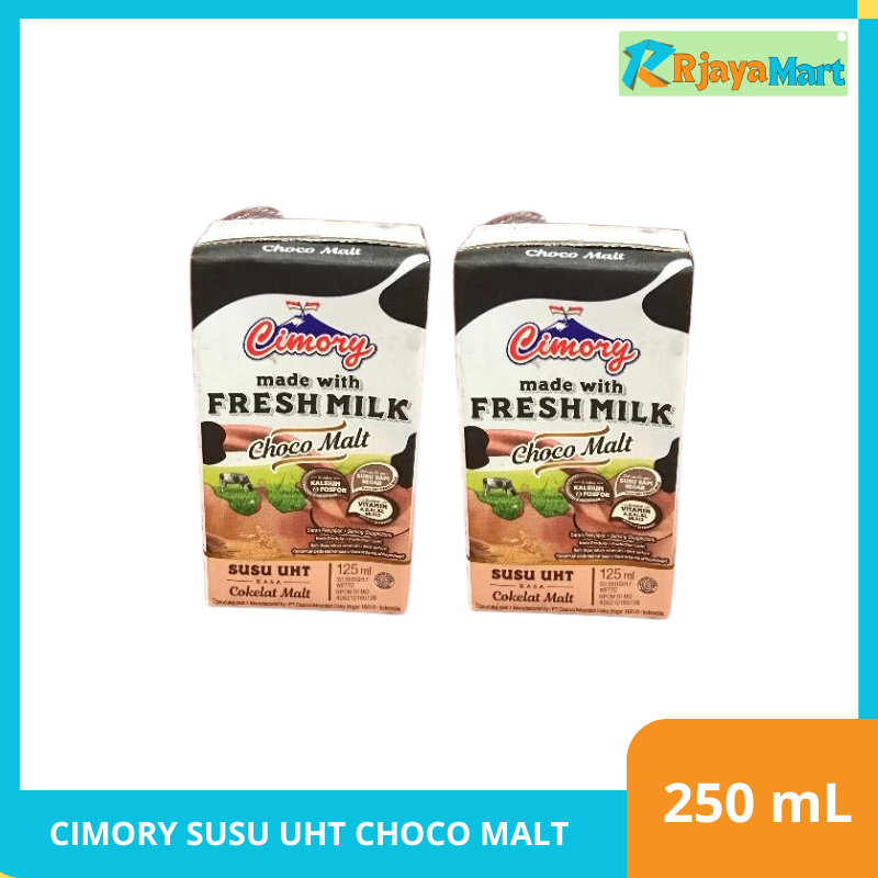 Jual CIMORY CHOCO MALT SUSU UHT 250 ml | Shopee Indonesia