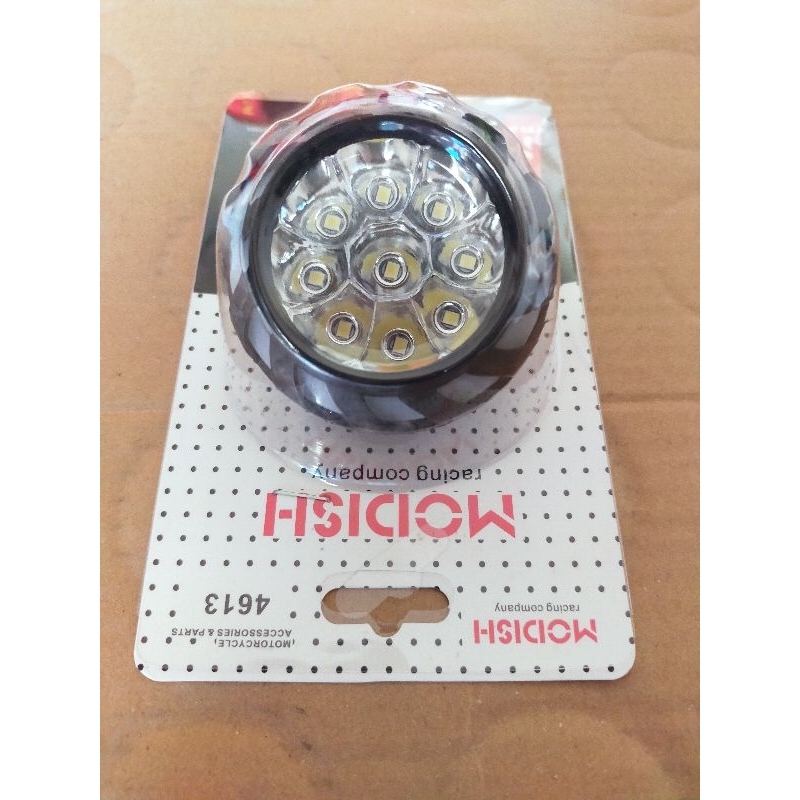 Jual lampu trmbak 9led putih list biru,merah dua warna flash pasang di ...