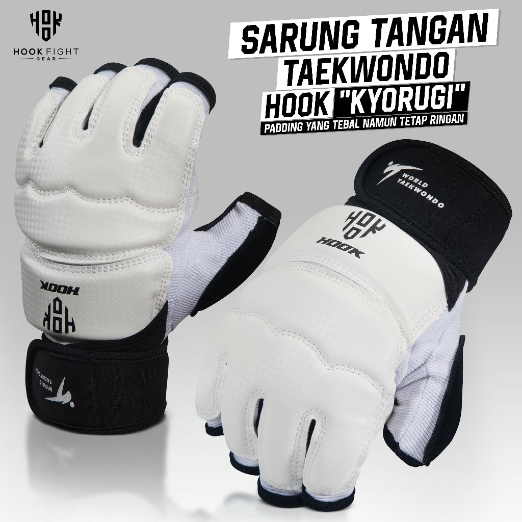 Jual Sarung Tangan Taekwondo Hook Hand Protector Taekwondo Hand Gloves ...