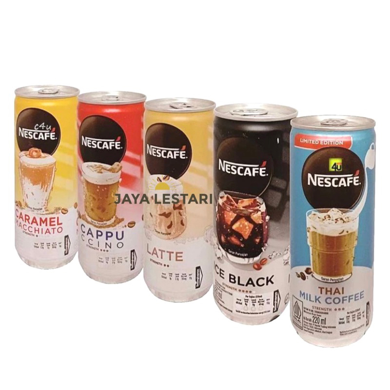 Jual Nescafe Kaleng (220ml) (4 Varian Rasa) | Shopee Indonesia