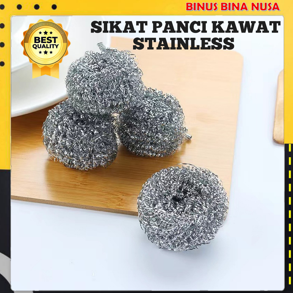 Jual SIKAT PANCI KAWAT STAINLESS SPON BESI SABUT GOSOK KAWAT CUCI ...